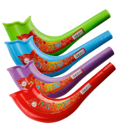 Eichlers.com: Quality Plastic Shofar - Assorted Colors