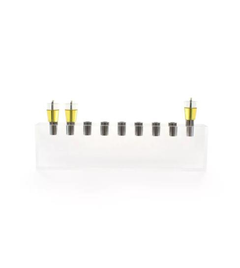 lucite menorah