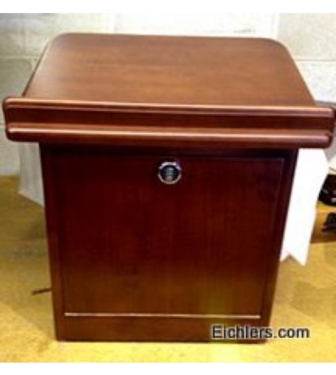 Eichlers.com: Solid Wood Table Top Shtender with Combination Lock