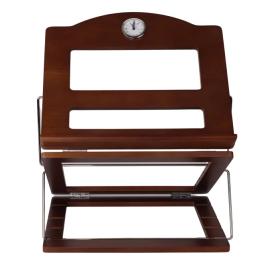 Eichlers.com: Oak Wood Table Top Shtender With Clock