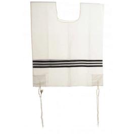 Eichlers.com: Wool Tzitzis - V- Neck - Chassidish - Adult - Keter