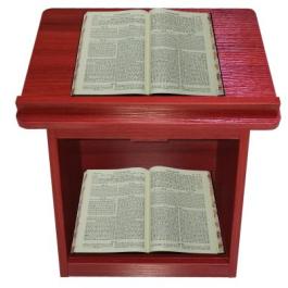 Eichlers.com: Assembled Mahogany Table Top Double Shtender