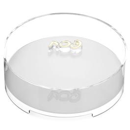 Eichlers.com: Acrylic Matzah Box with White Bottom, Gold-Lettered Knob ...