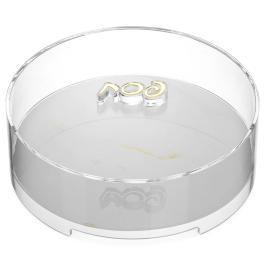Eichlers.com: Acrylic Matzah Box with White Marble Bottom, Gold ...