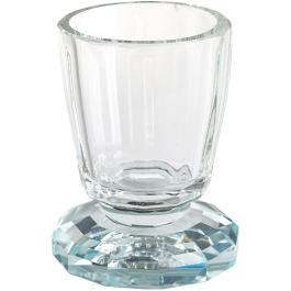 Eichlers.com: Crystal Kiddush Cup with Leg