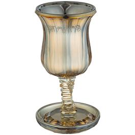 Eichlers.com: Elegant Crystal Elijah Cup - Gold