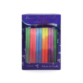 Eichlers.com: Chanukah Candles - Tri-Color