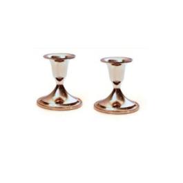 Eichlers.com: Small Silver Candlesticks Set