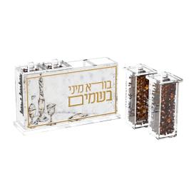 Eichlers.com: Family Pack Besamim Holder - Crystal Flame
