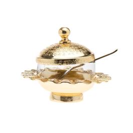 Eichlers.com: Ripple Gold Jam Jar with Spoon