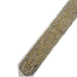 Eichlers.com: Silver & Gold Embroidered Atarah (715)