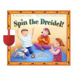 Eichlers.com: Spin the Dreidel - Dreidel Game Board Book