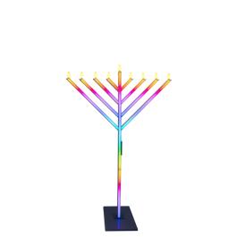 Eichlers.com: Super LUX Menorah (6 Foot) - Indoor/Outdoor