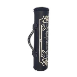 Eichlers.com: Black Decorative Scroll Megillah Case - Small (15")