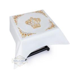 Eichlers.com: Malchut Shtender Cover - White Leather