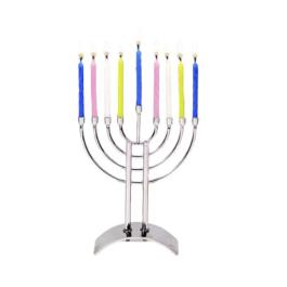 Eichlers.com: Mini Menorah Set w/ Menorah and Birthday Candles