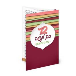 Eichlers.com: Folding Bat Mitzvah Pocket-Size Bencher (Integrated ...