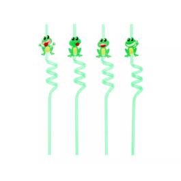 Eichlers.com: Plastic Passover Straws - Frogs