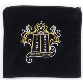 Eichlers.com: Black Velvet Tallis Bag - Medium