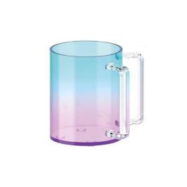 Eichlers.com: Blue and Purple Colored Acrylic Washing Cup w/ Clear Handles