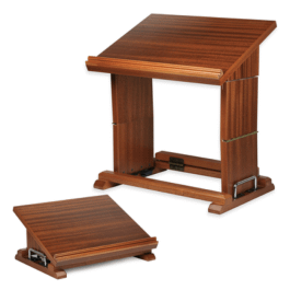 Eichlers.com: Mahogany Sit Or Stand Shtender