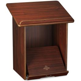 Eichlers.com: Mahogany Table Top Shtender Walnut with Bottom Pullout ...