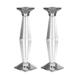 Eichlers.com: Set Of Crystal Candlesticks