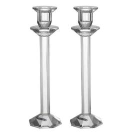 Eichlers.com: Set Of Crystal Candlesticks